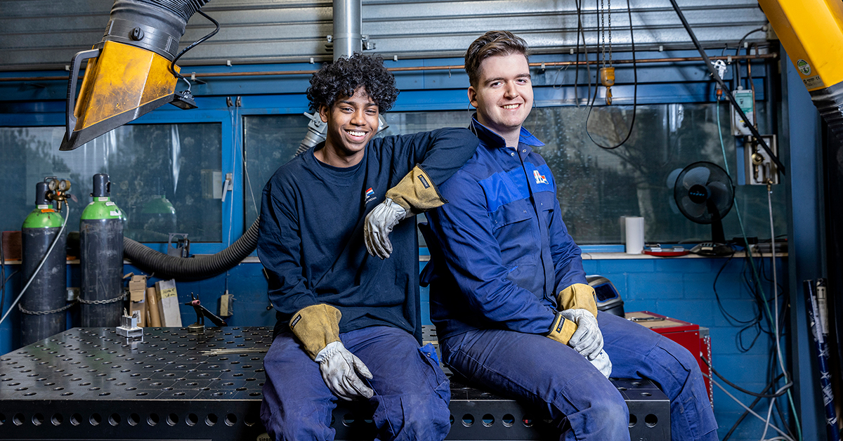 Sam en Jayden ontwikkelen zich fysiek, mentaal en professioneel